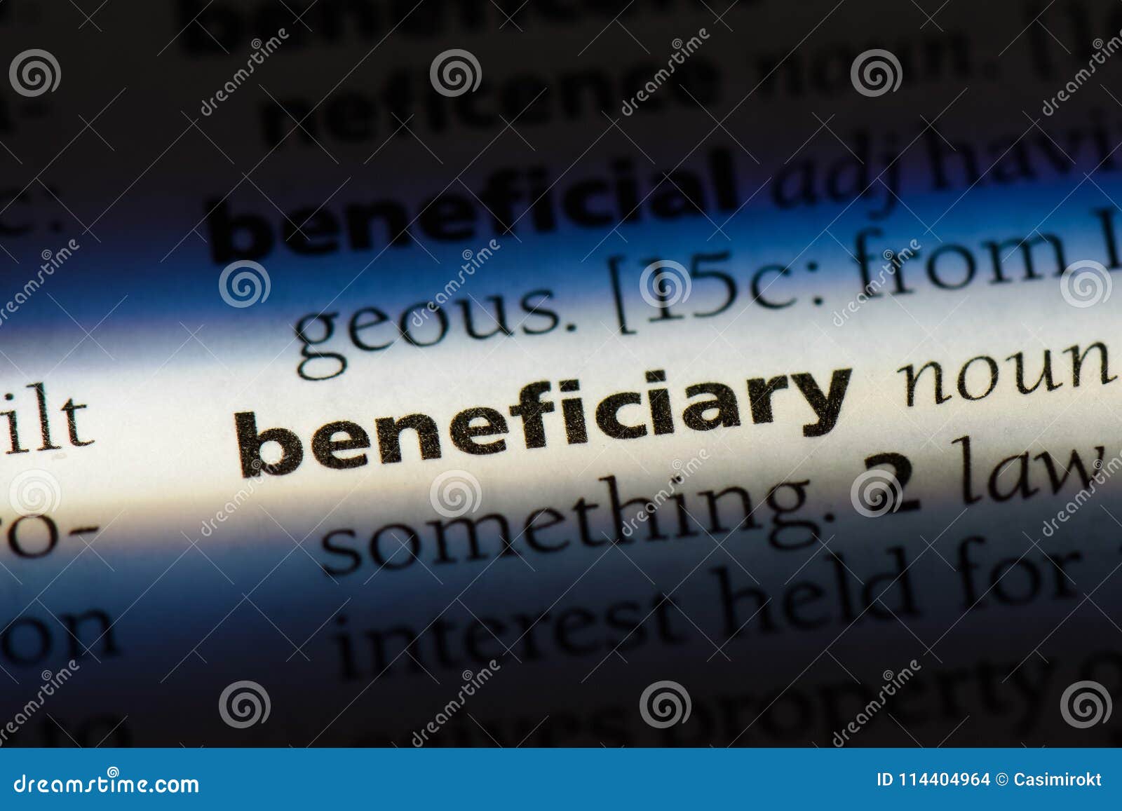 Beneficiary stock photo. Image of idea, info, macro - 114404964