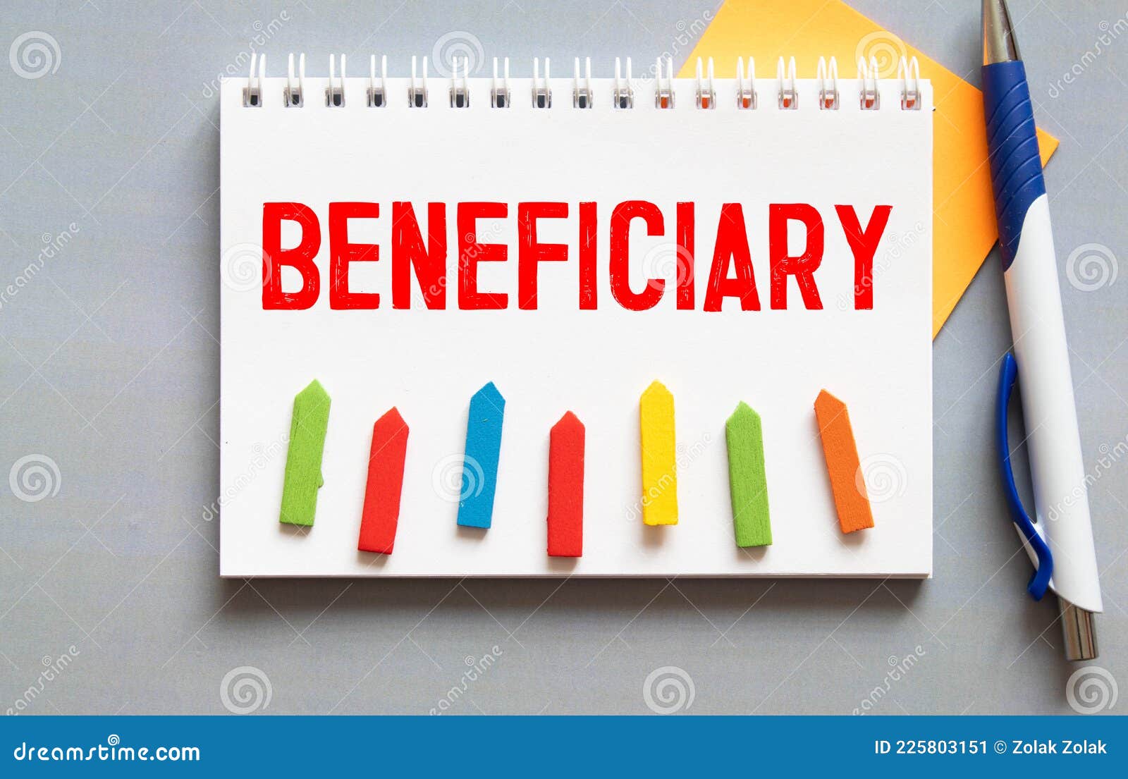 Beneficiary Word in a Dictionary. Beneficiary Concept Stock Image ...