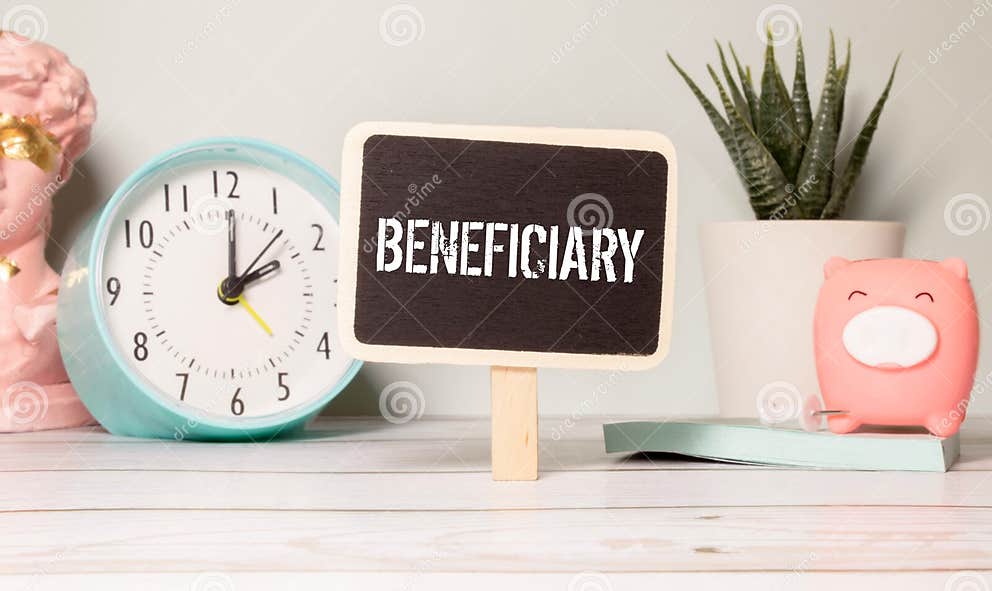 Beneficiary Word in a Dictionary. Beneficiary Concept Stock Photo ...