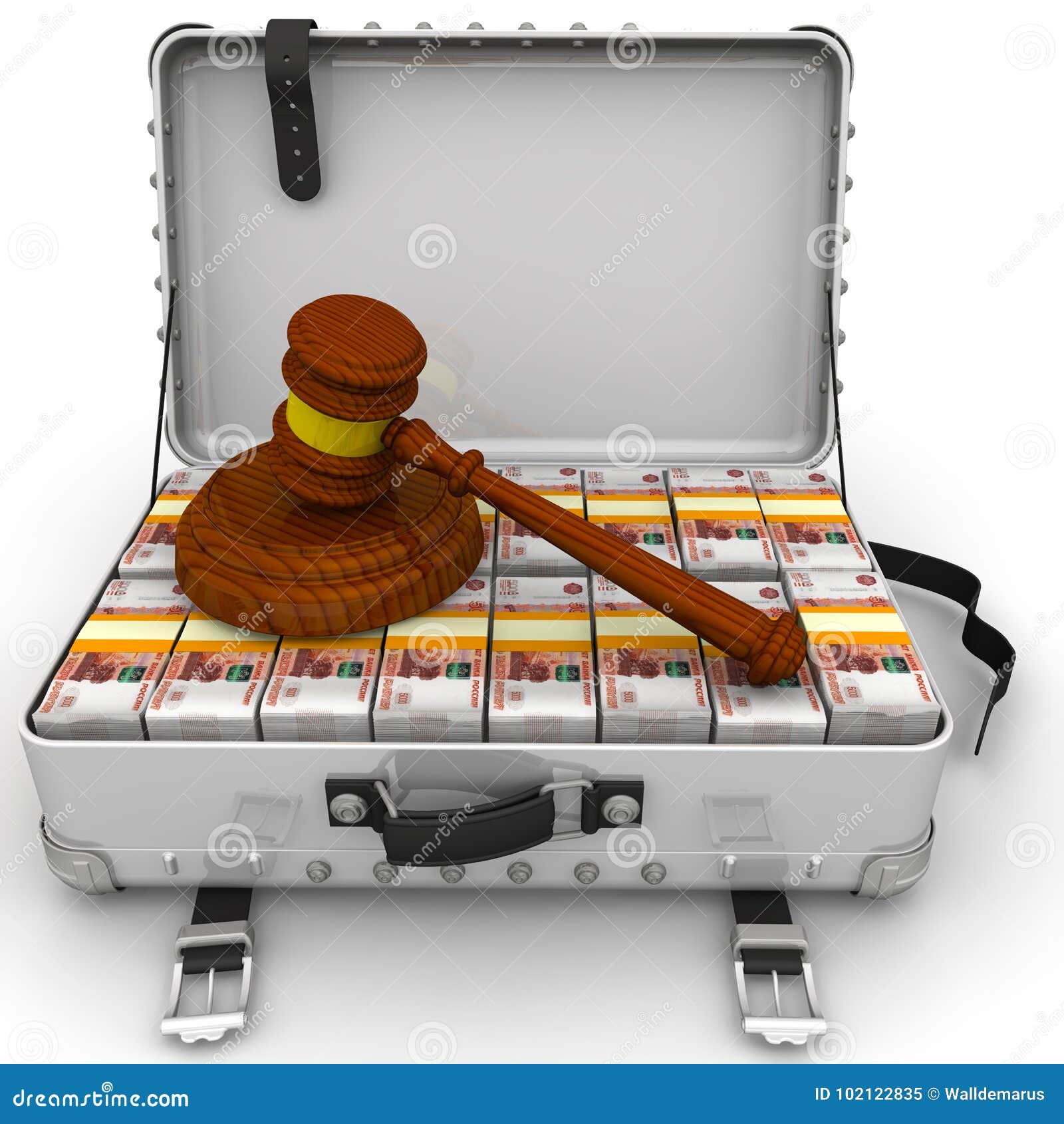 Beneficio Del Proceso De La Subasta Stock de ilustración - Ilustración ...