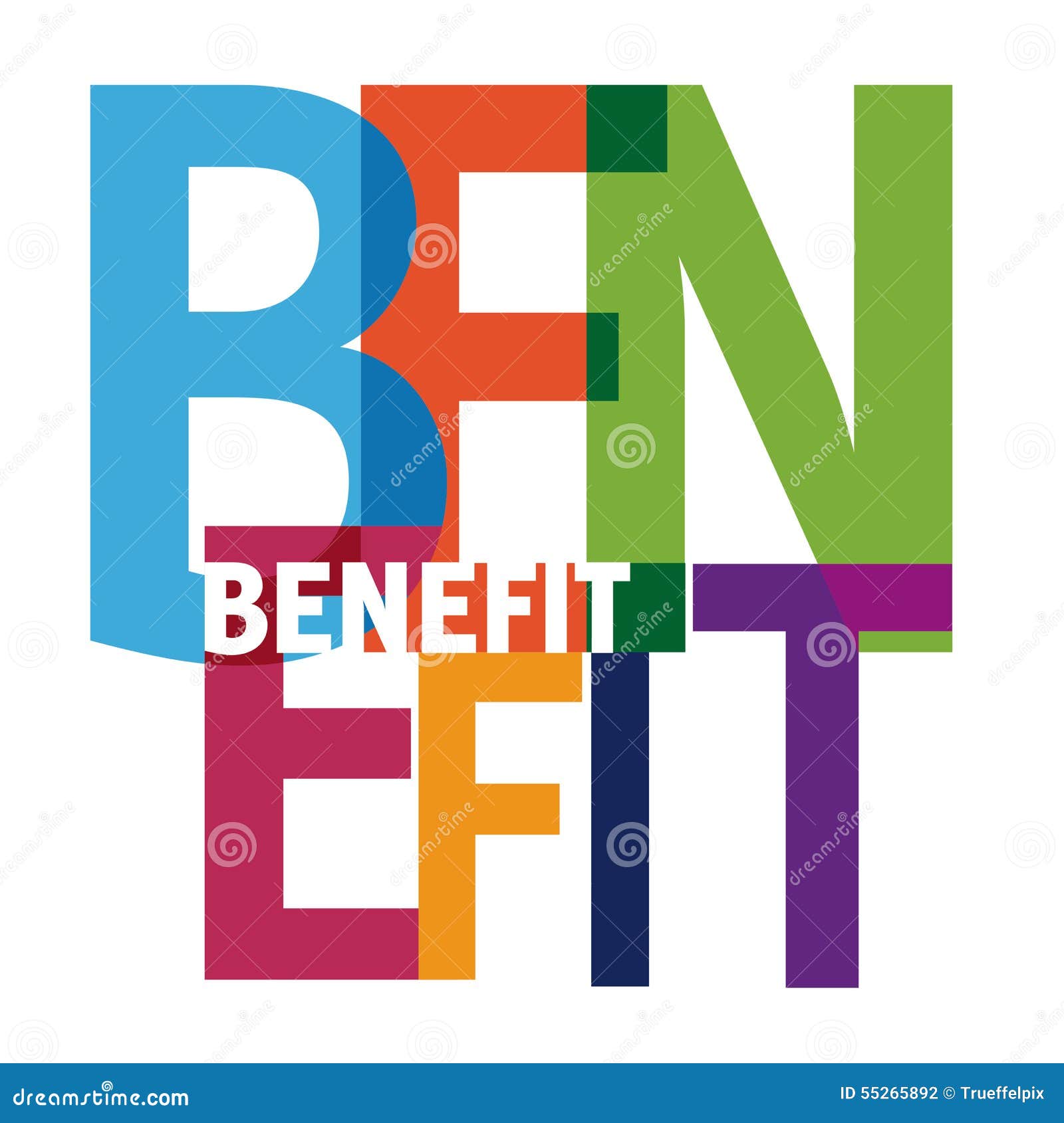 Benefit symbol stock illustration. Illustration of holding - 55265892