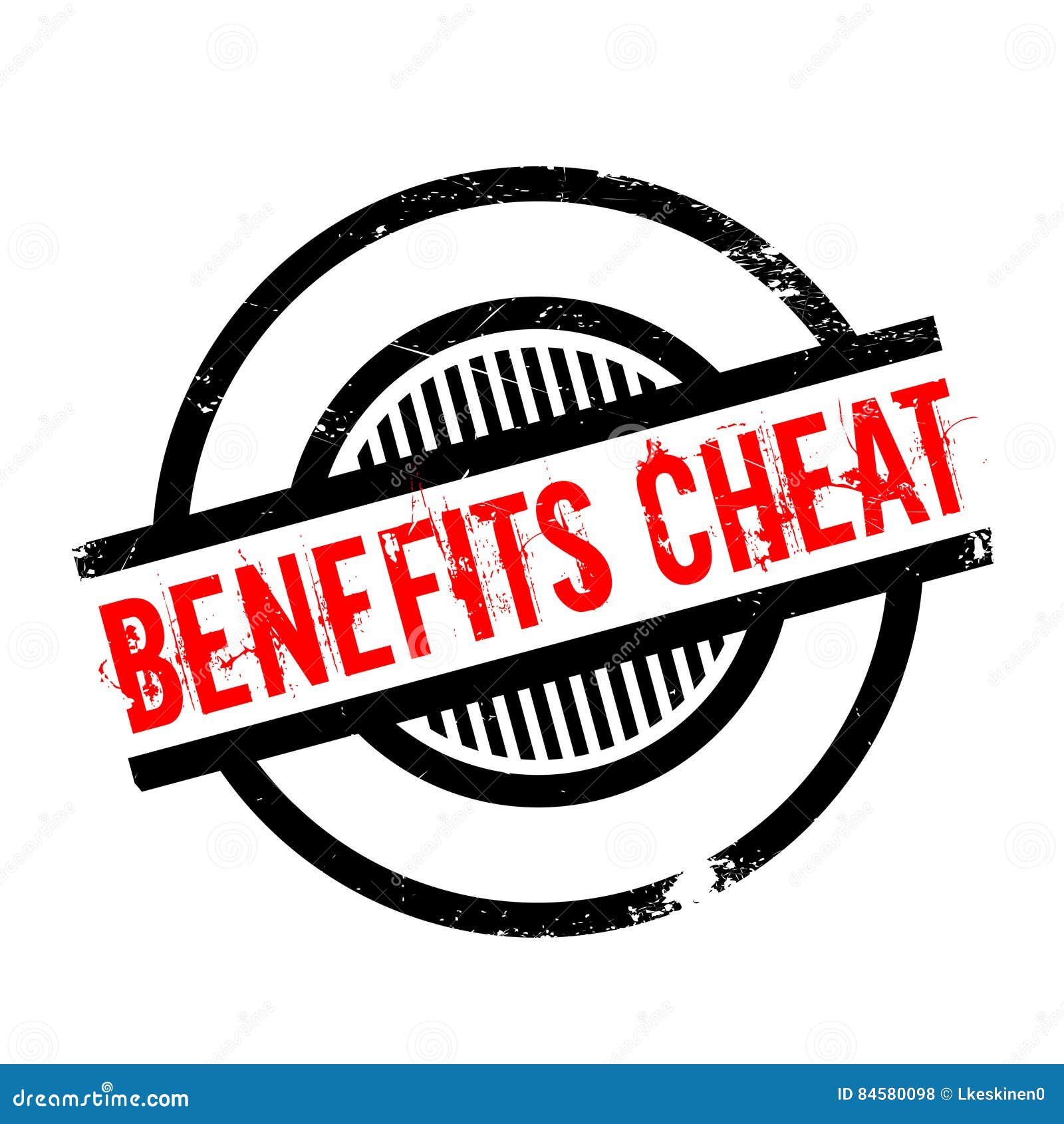 Benefits Cheat Rubber Stamp Stock Illustration - Illustration of icon ...