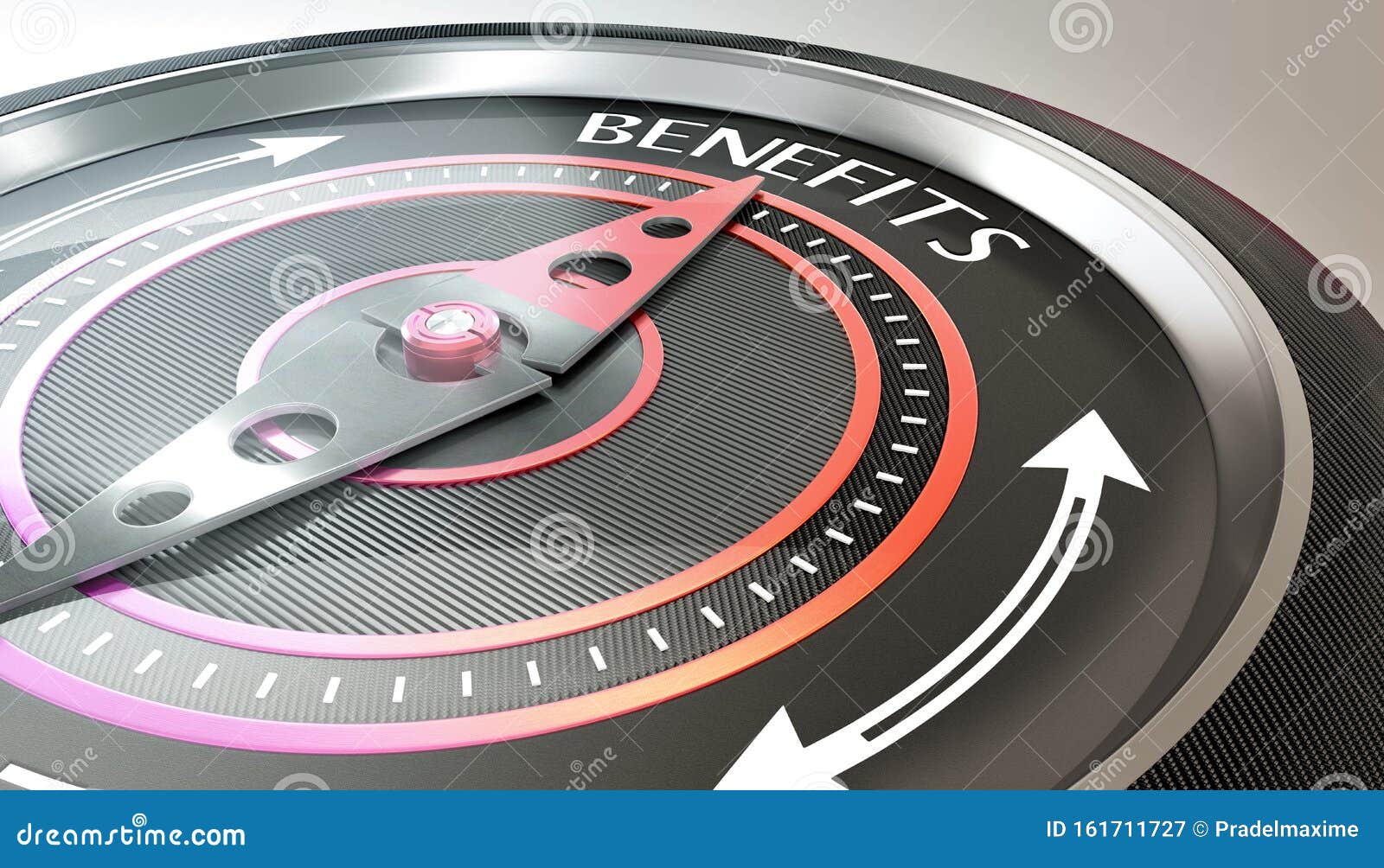 Benefits concept stock illustration. Illustration of arrow - 161711727