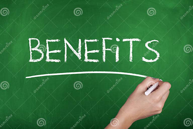 Benefits stock image. Image of compensation, favour, interface - 45403395