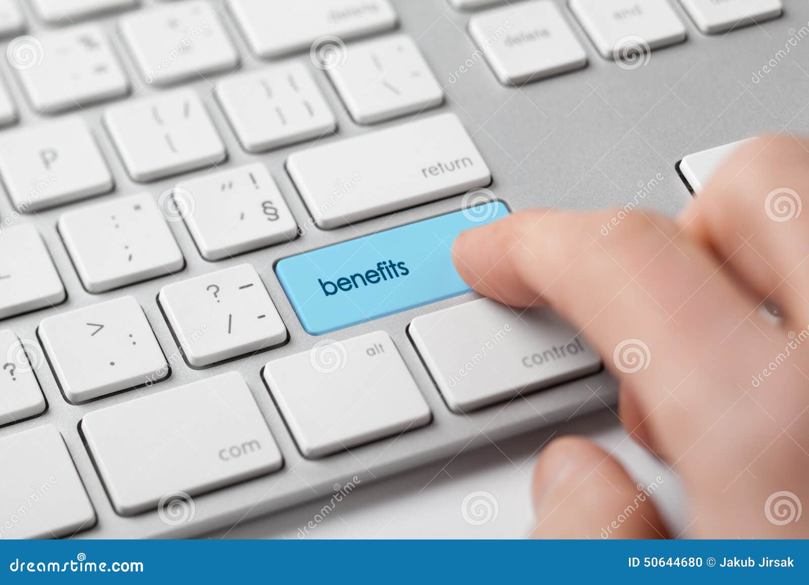 Benefits stock photo. Image of keyboard, closeup, conceptual - 50644680