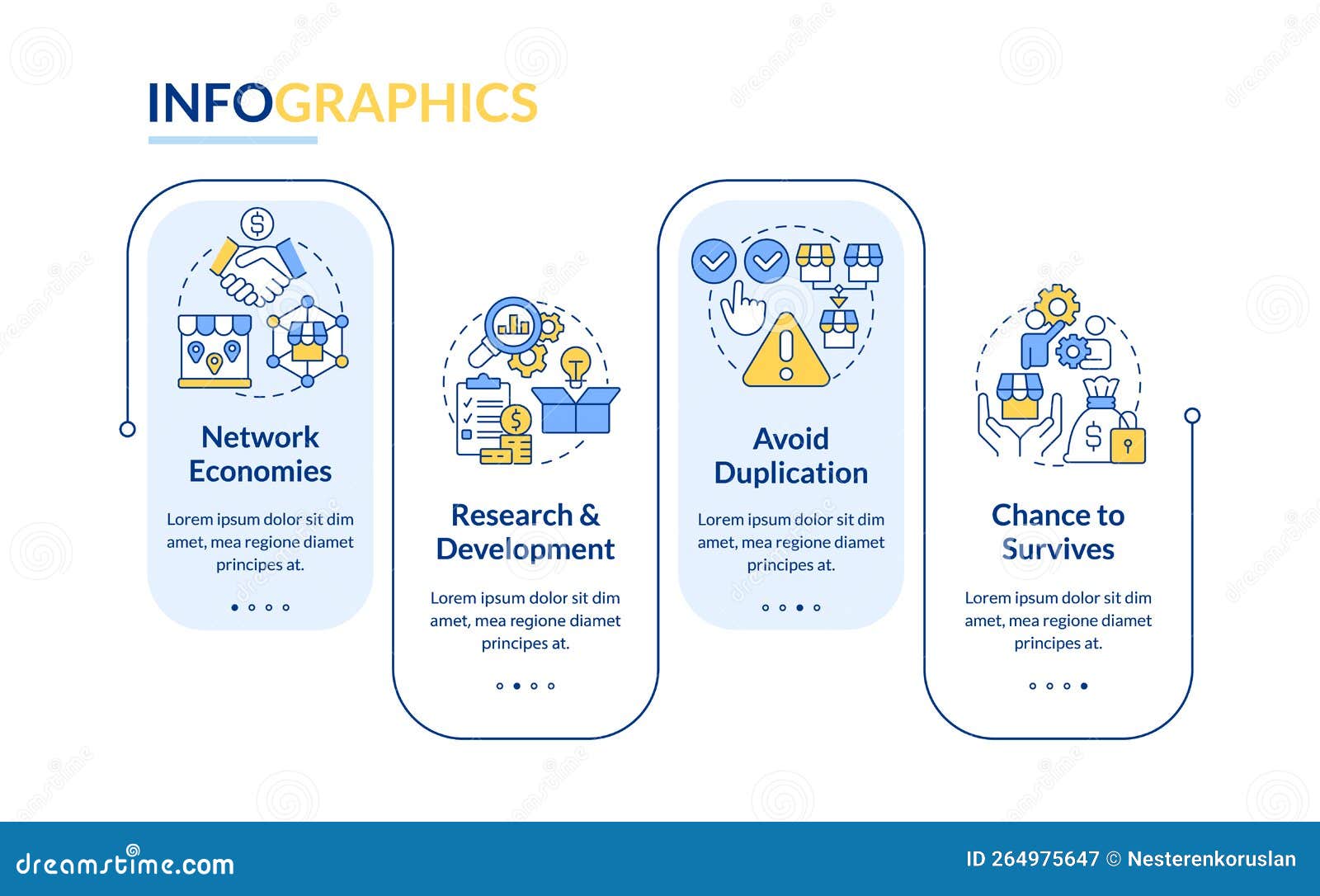 Benefits of Mergers Rectangle Infographic Template Stock Vector ...