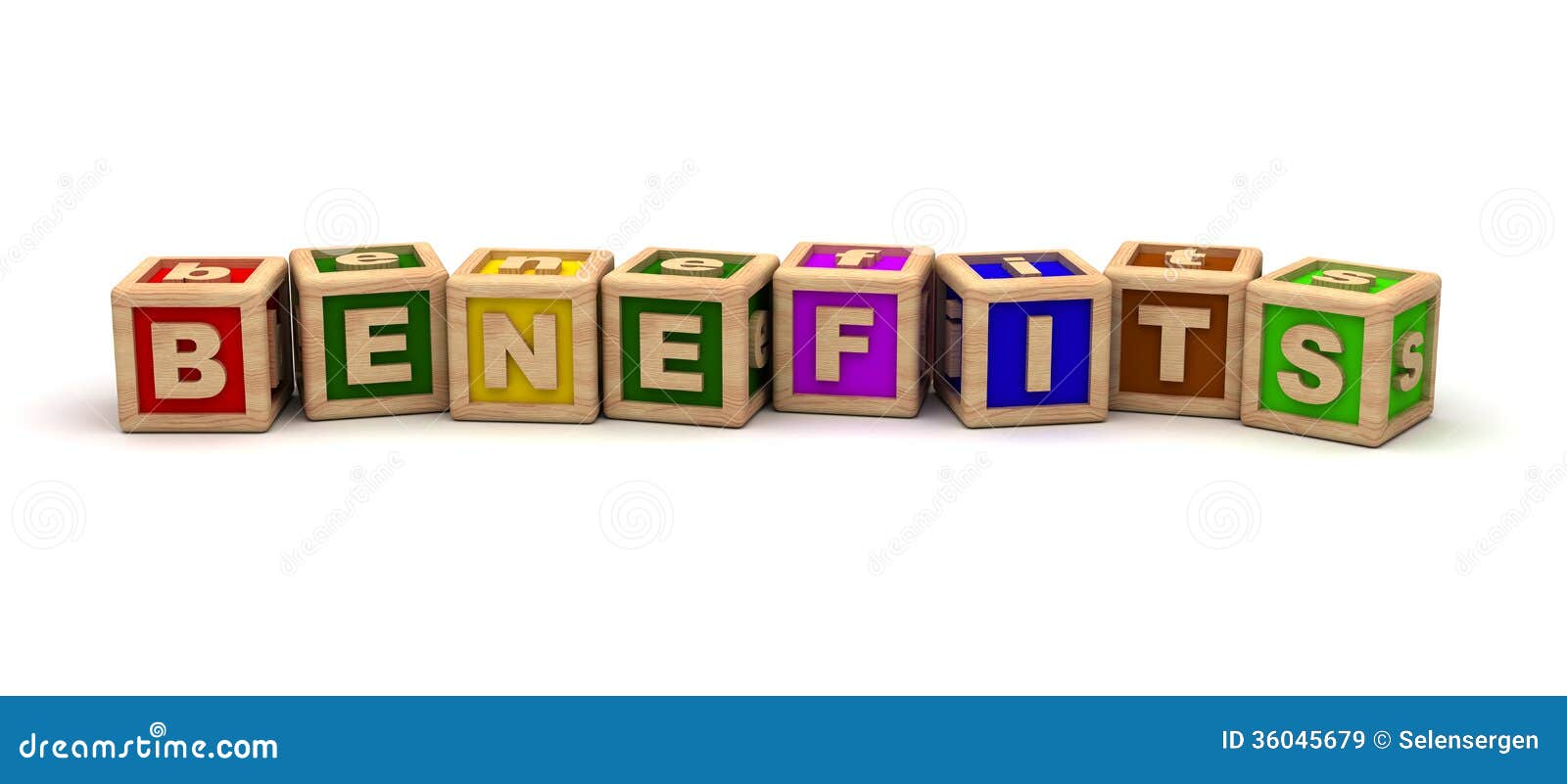 Benefits Letter Blocks Royalty-Free Stock Photography | CartoonDealer ...