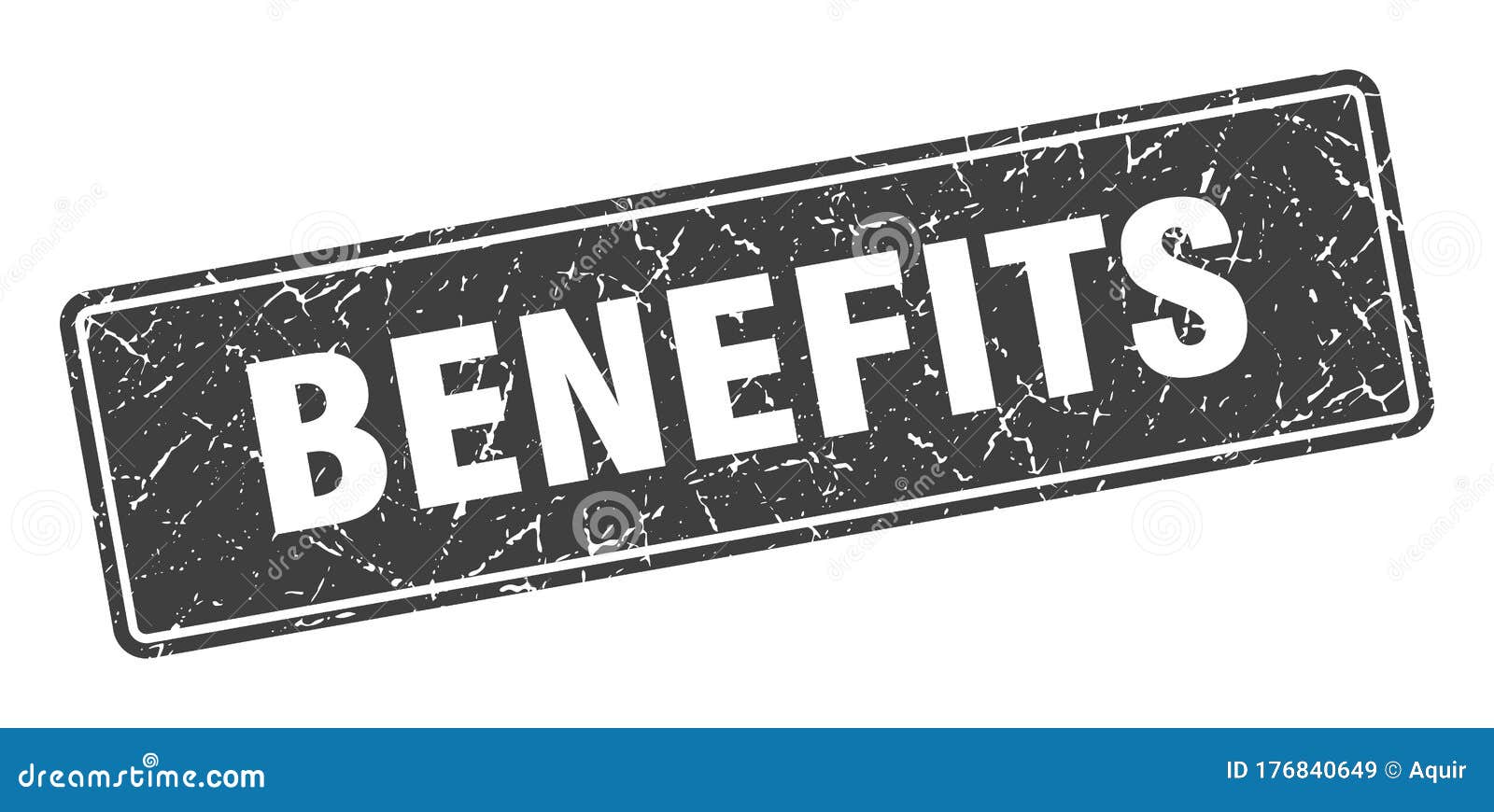 Benefits Sign. Benefits Grunge Stamp Stock Vector - Illustration of ...