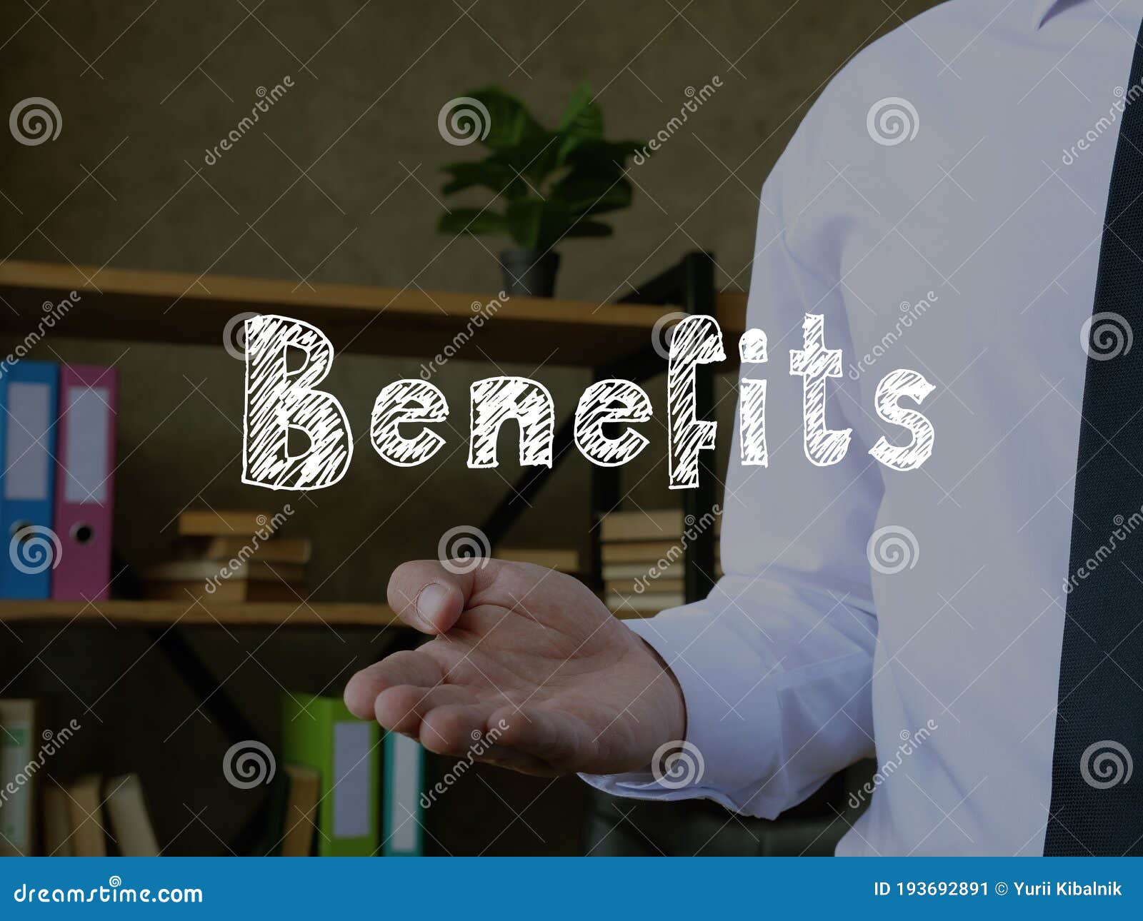 Benefits sign on the page stock image. Image of sign - 193692891