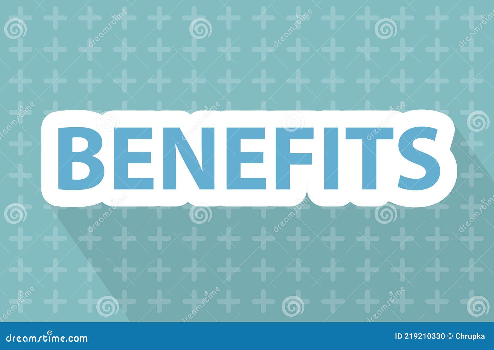 Benefits word concept stock vector. Illustration of health - 219210330