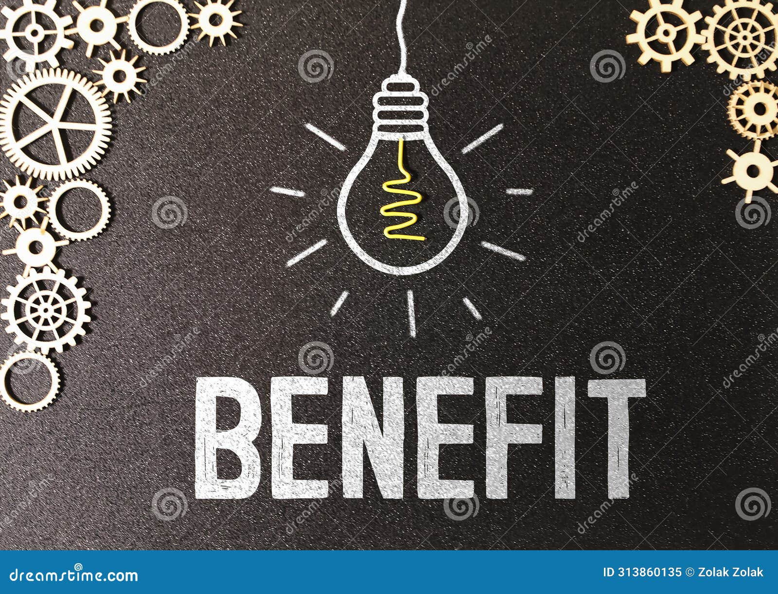 BENEFITS Word Made with Building Blocks Stock Image - Image of finance ...