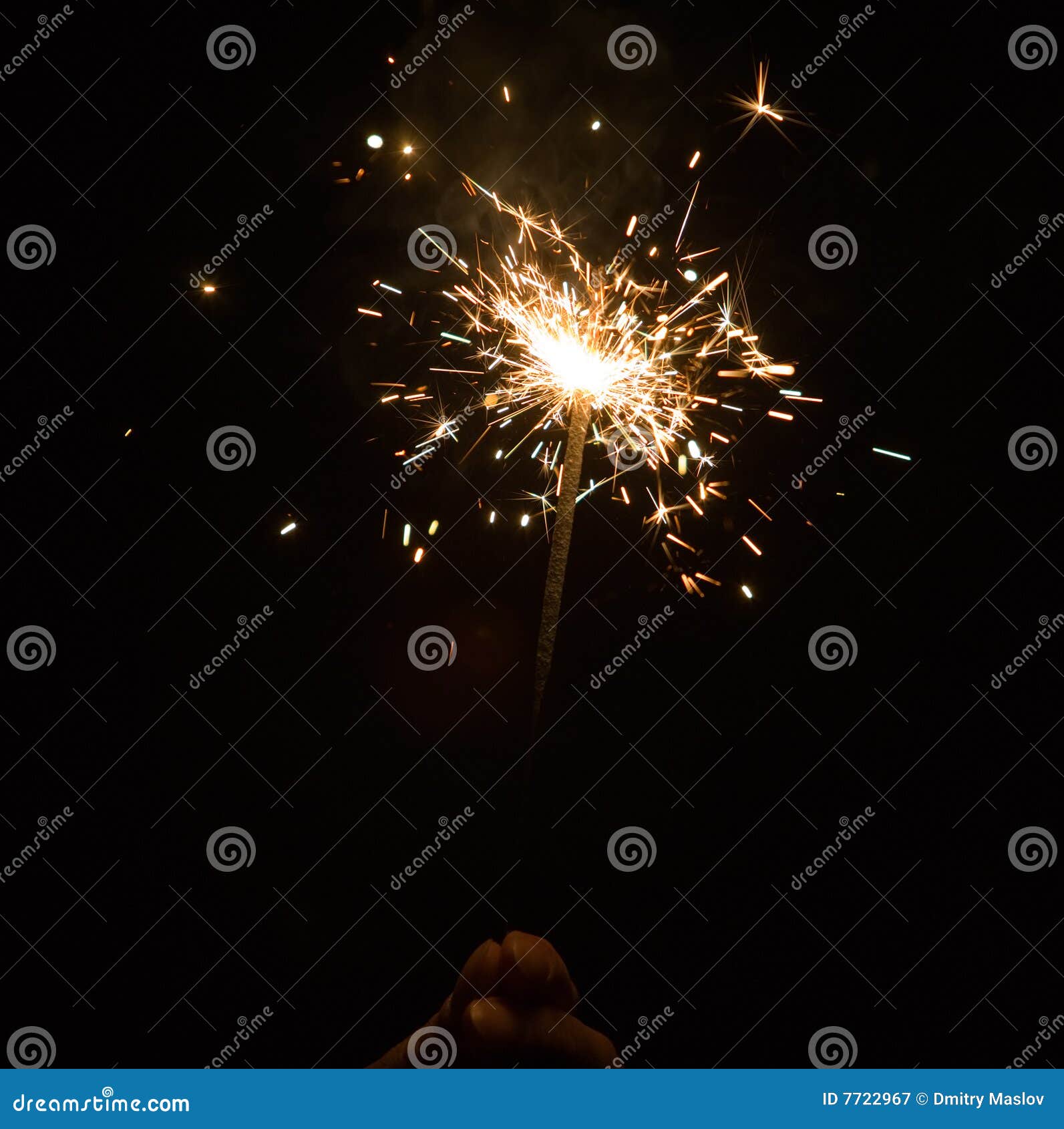Bengal fire stock image. Image of night, light, burning - 7722967