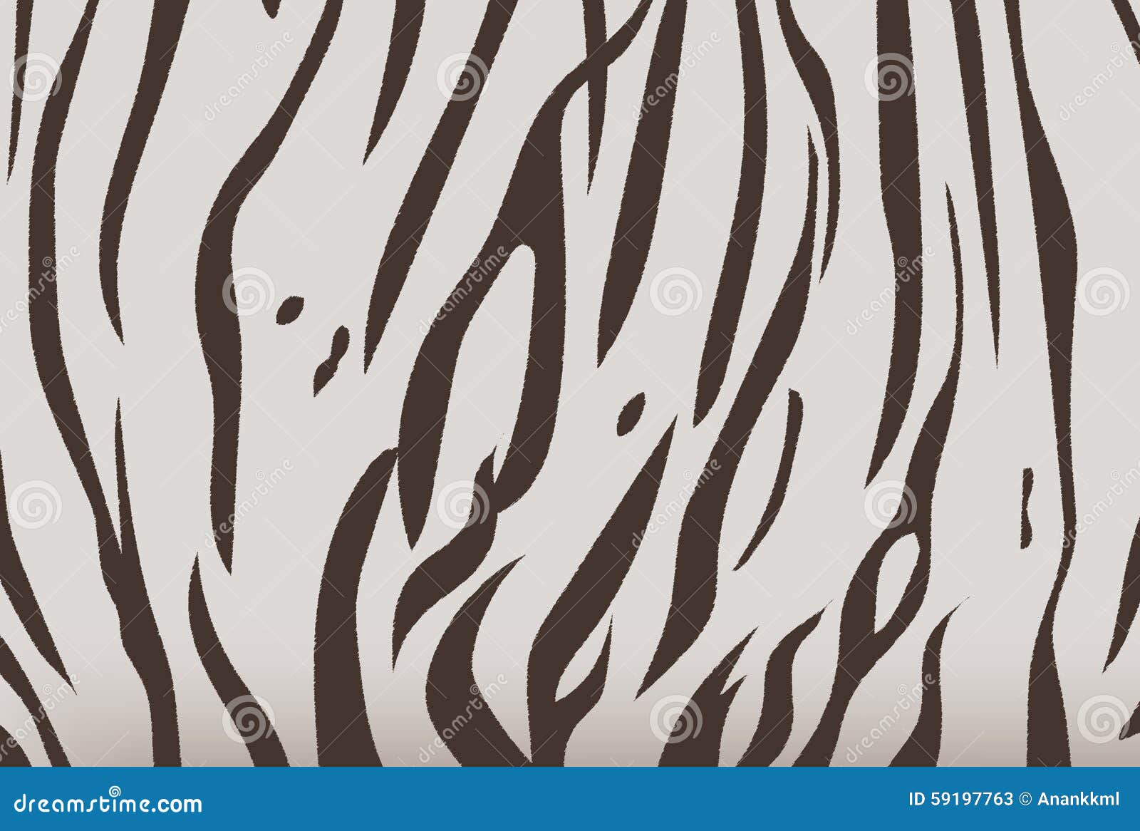 Bengal Tiger Stripe Pattern Stock Illustration - Illustration of ...