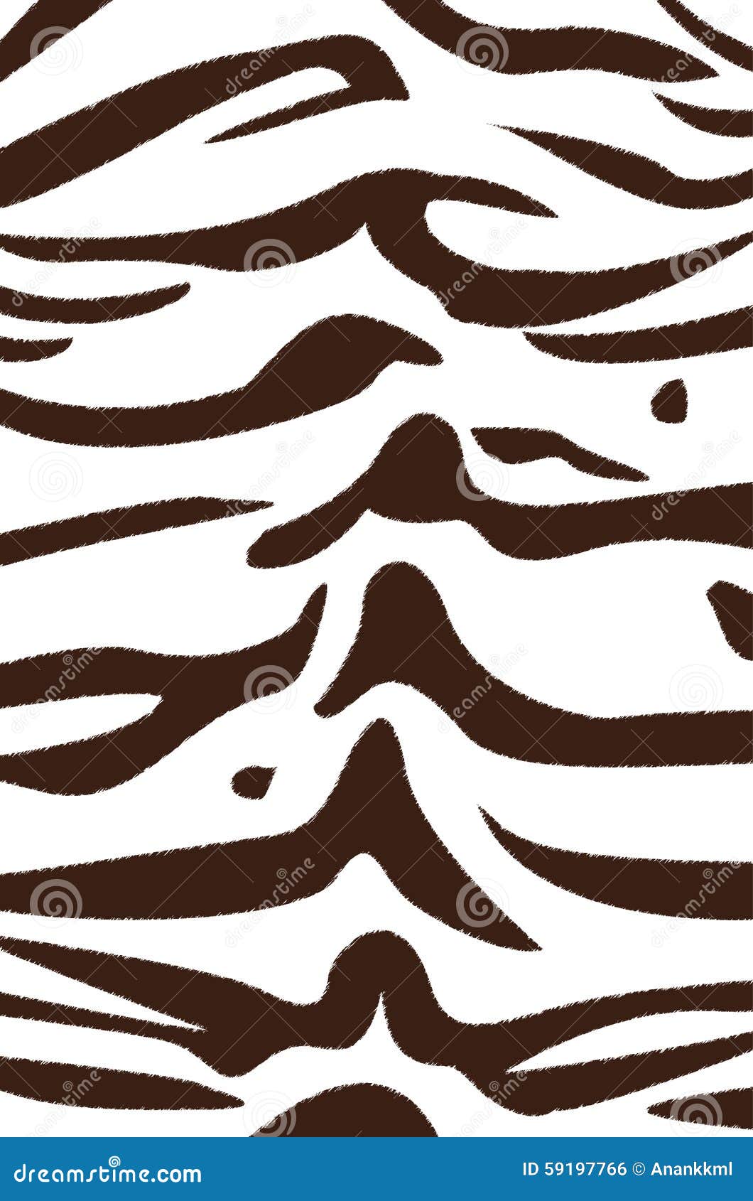 Tiger Stripe Pattern Vector