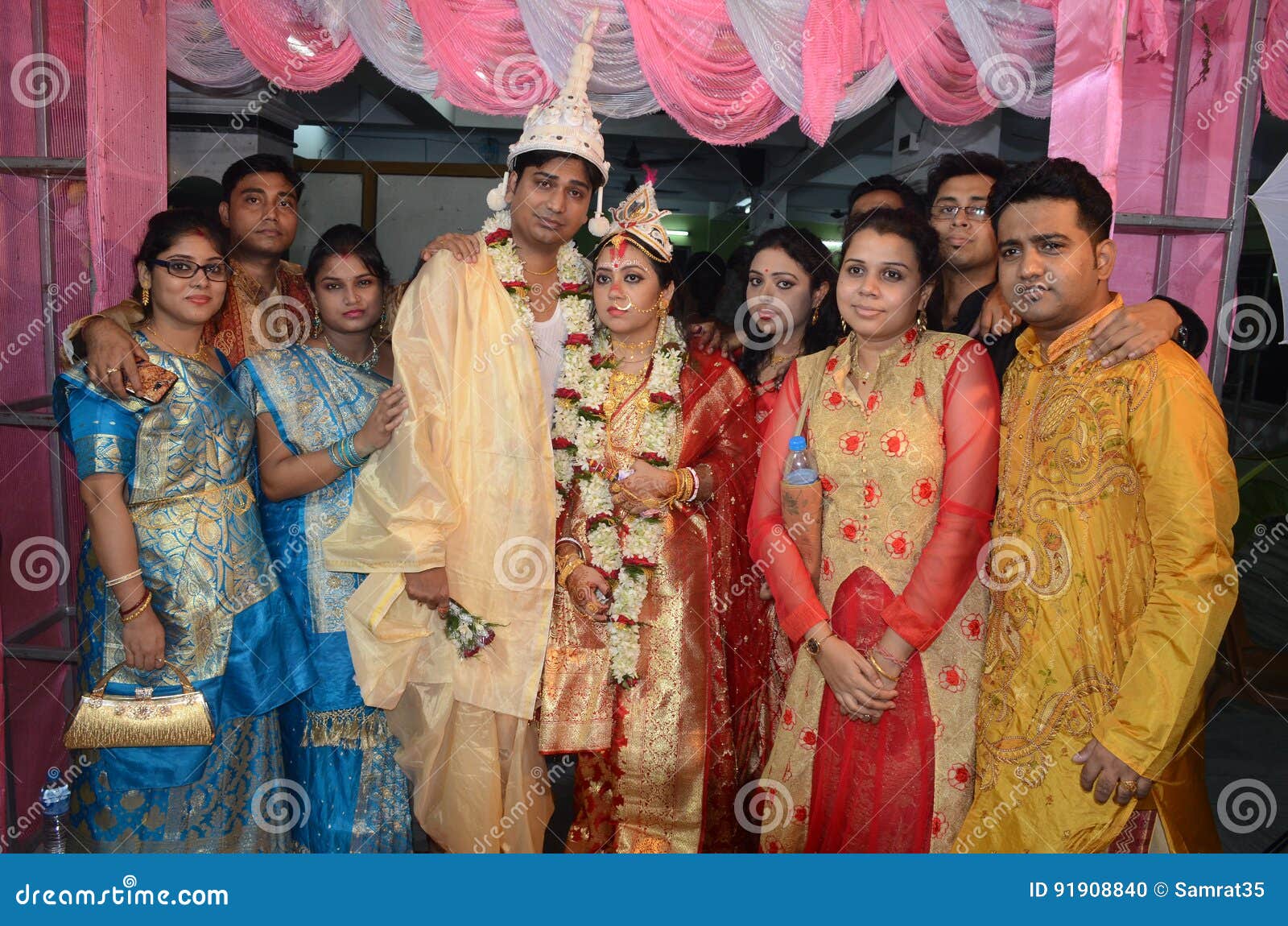 Bengali Community At Durga Festival Editorial Photo | CartoonDealer.com ...