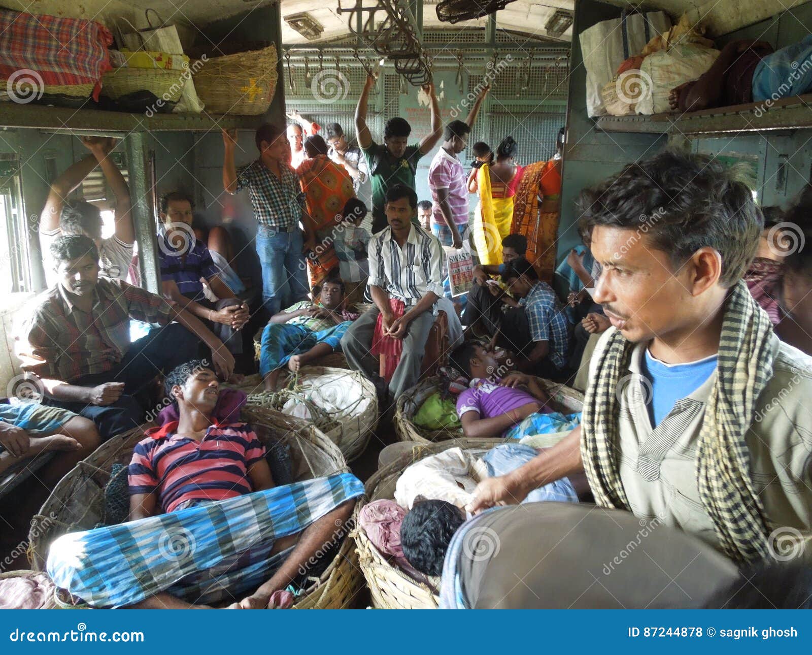 Bengali crowds editorial stock photo. Image of local - 87244878