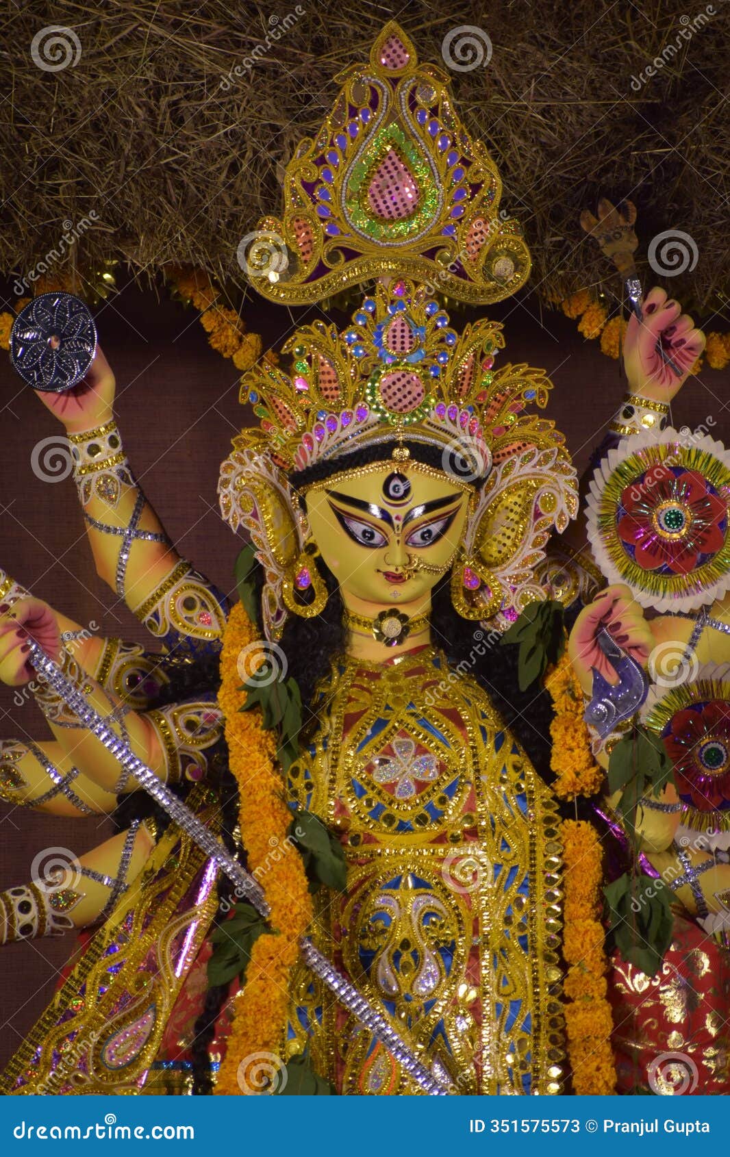 Bengali Mata Statue ( Durga Mata ) Royalty-Free Stock Photography ...
