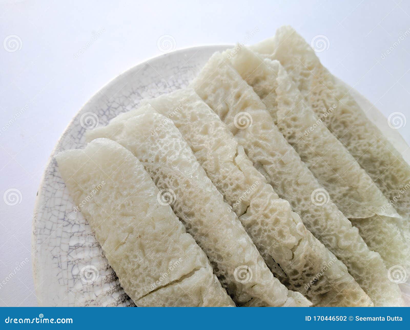 Bengali Pitha Image on White Background. Stock Photo - Image of ...