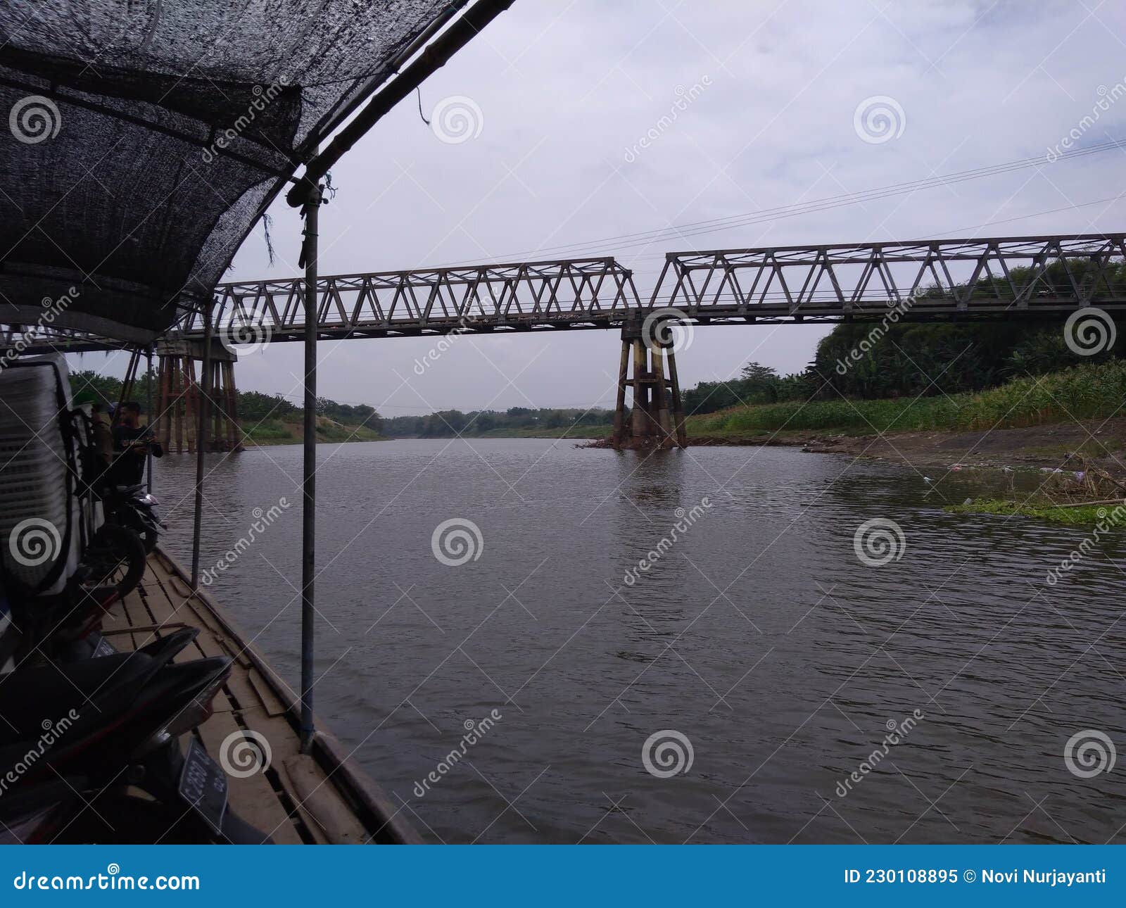 Bengawan solo stock image. Image of solo, bengawan, bridge - 230108895