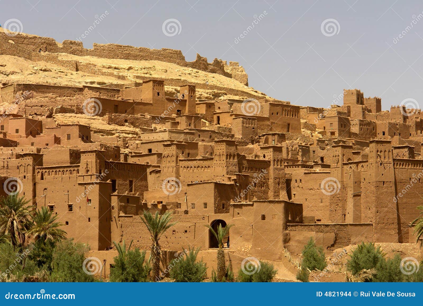 Benhaddou stock photo. Image of building, heritage, city - 4821944