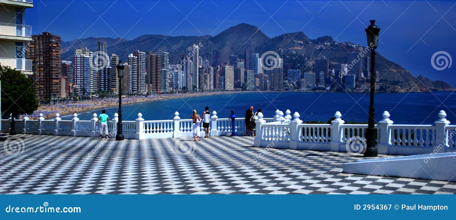 Benidorm View editorial photography. Image of building - 2954367