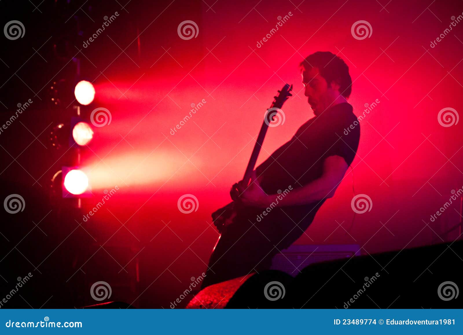 Benighted Soul Performing Live at Aula Magna Editorial Stock Image ...