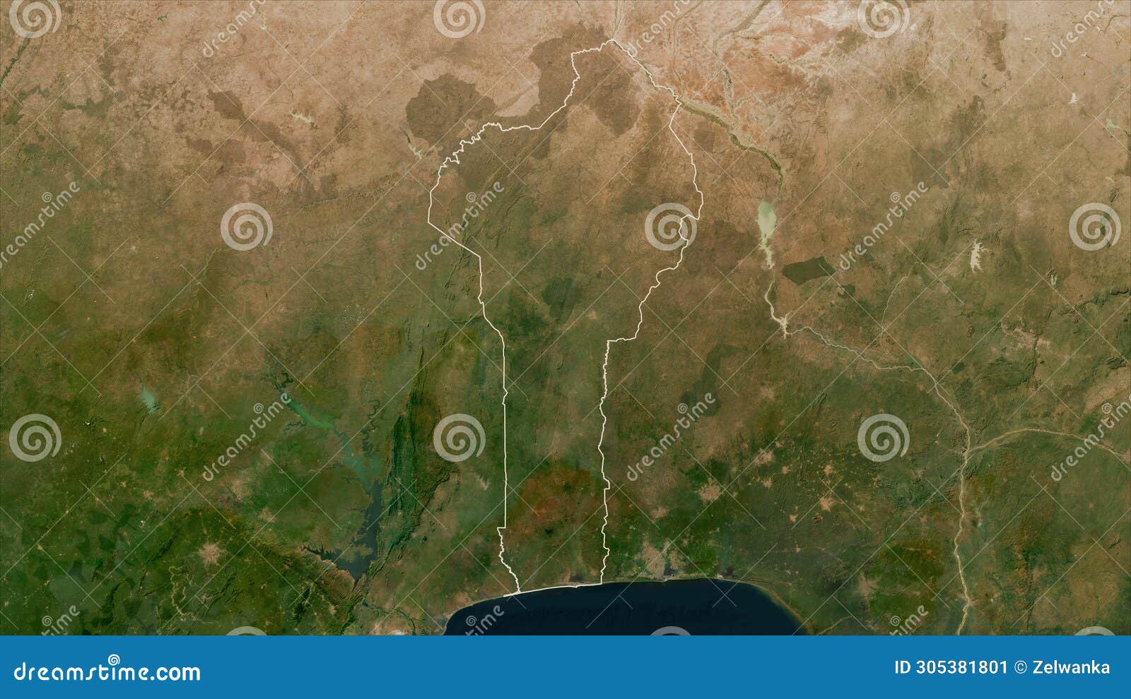 Benin Outlined. Low-res Satellite Stock Illustration - Illustration of ... Benin Outlined. Low-res Satellite Stock Illustration - Illustration of ...