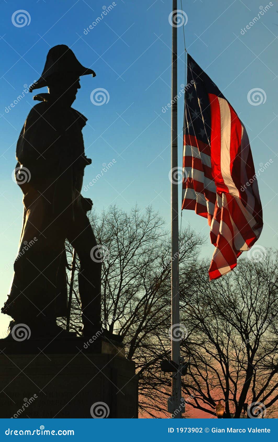 Benjamin Franklin Butler Monument, Federal Hill, Baltimore Editorial ...