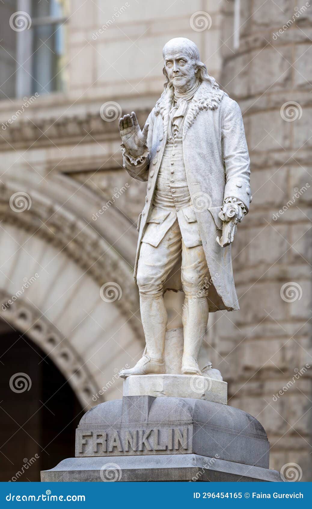 Franklin Statue Editorial Photo | CartoonDealer.com #274507131