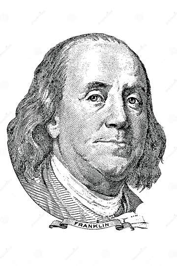 Benjamin Franklin ( Vector) Stock Vector - Illustration of white ...
