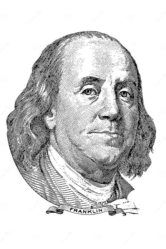 Benjamin Franklin ( Vector) Stock Vector - Illustration of white ...