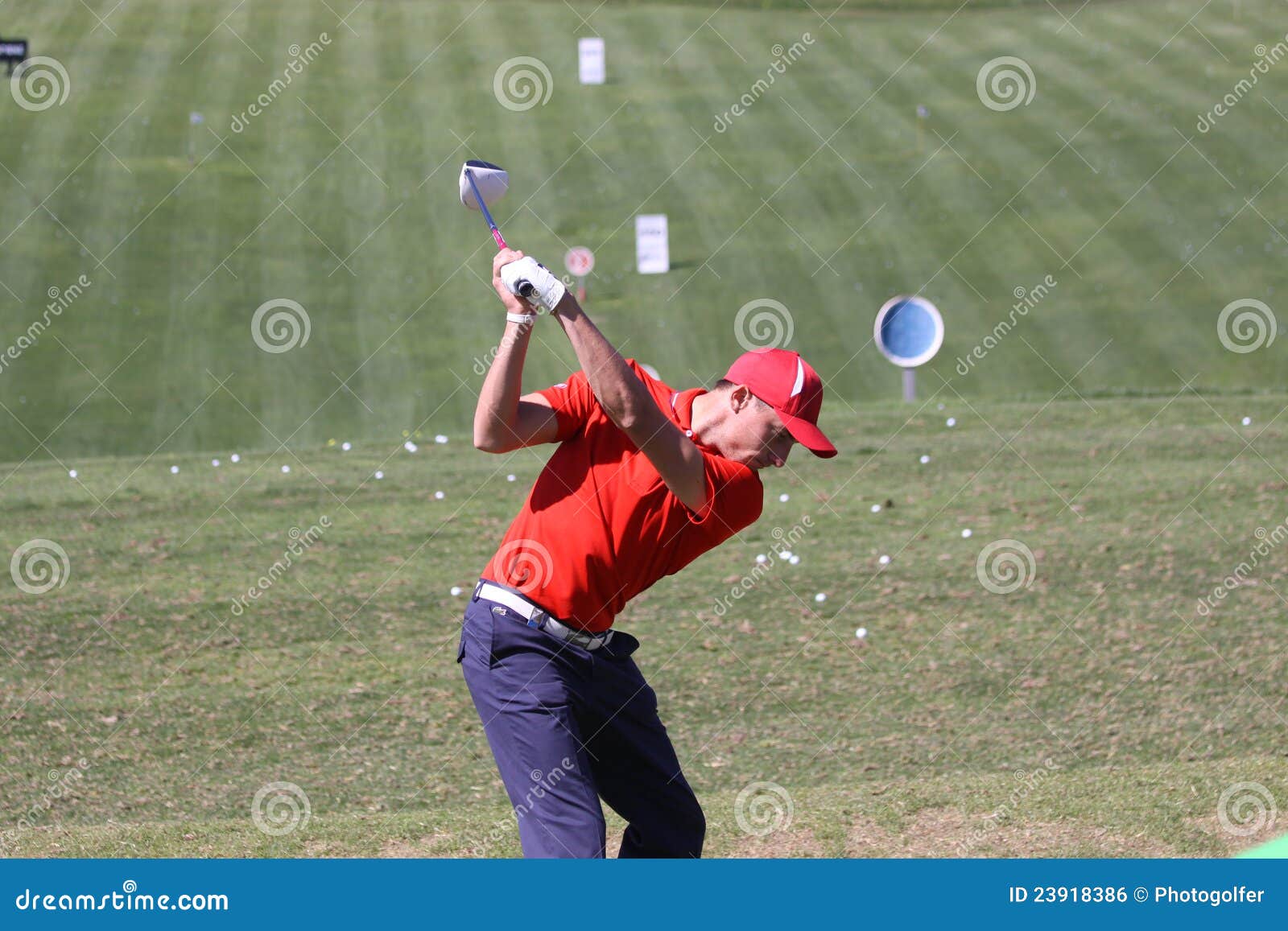 Benjamin Hebert at Andalucia Golf Open, Marbella Editorial Photo ...
