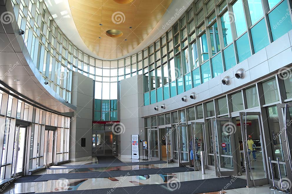The Benjamin L. Hooks Central Library, Memphis, Tennessee. Editorial Stock Photo - Image of ...