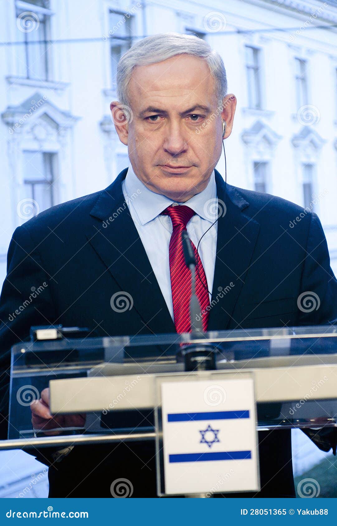 Benjamin Netanjahu Editorial Image - Image: 28051365