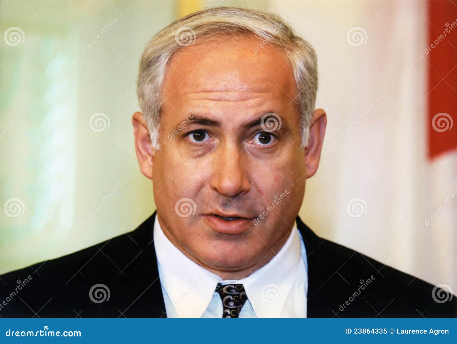 Benjamin Netanyahu editorial image. Image of 1973, benjamin - 23864335