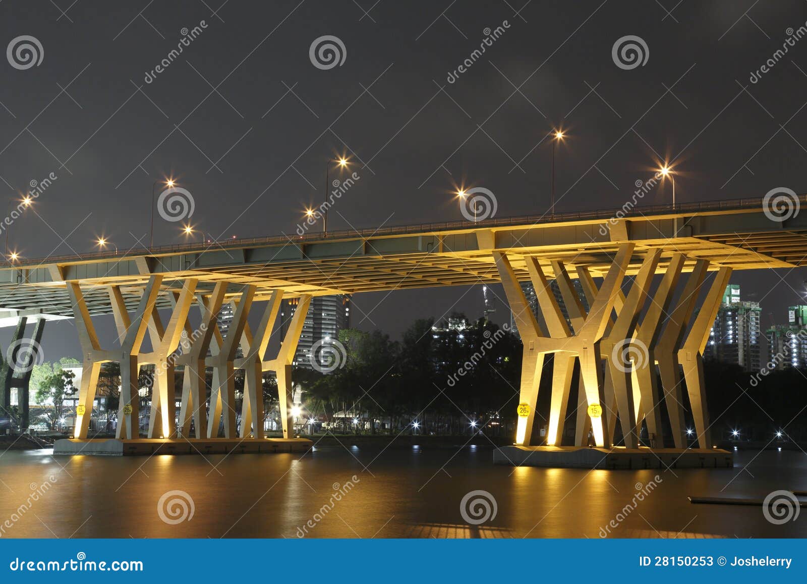 Benjamin Sheares Bridge stock image. Image of millenium - 28150253