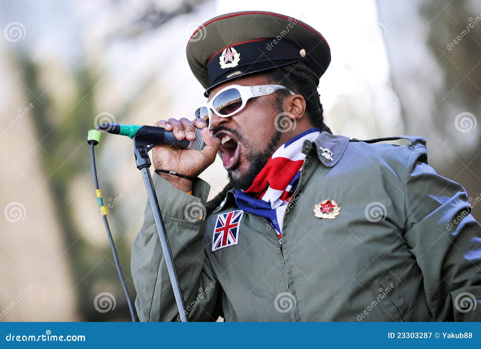 Benji Webbe from Skindred Band Editorial Photography - Image of metal ...