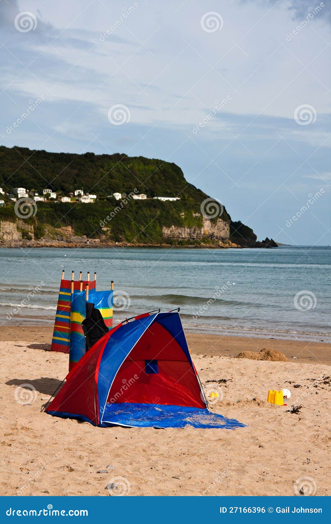 Benllech beach stock photo. Image of tide, coastal, benllech - 27166396