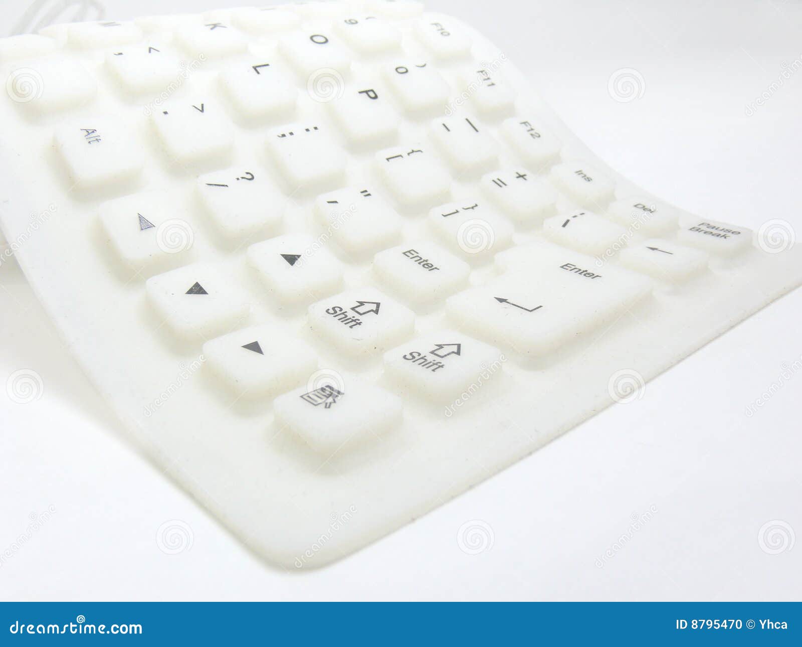 Bent keyboard stock photo. Image of communication, communicate - 8795470