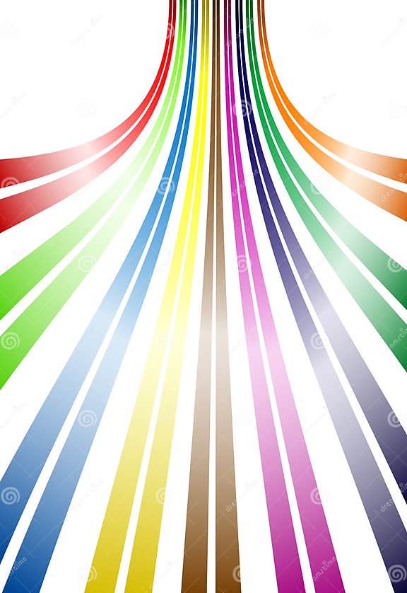 Bent lines stock vector. Illustration of graphic, lines - 9688134