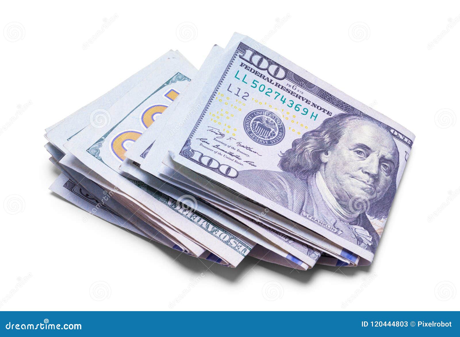 Bent Money Pile stock image. Image of legal, tender - 120444803