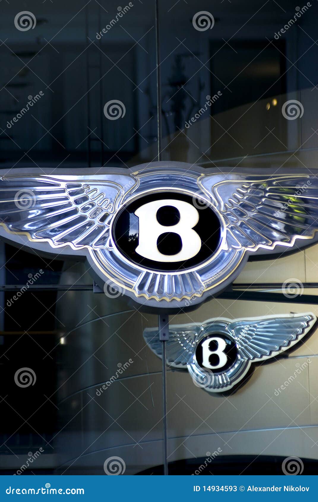 Bentley Logos editorial stock photo. Image of exclusive - 14934593