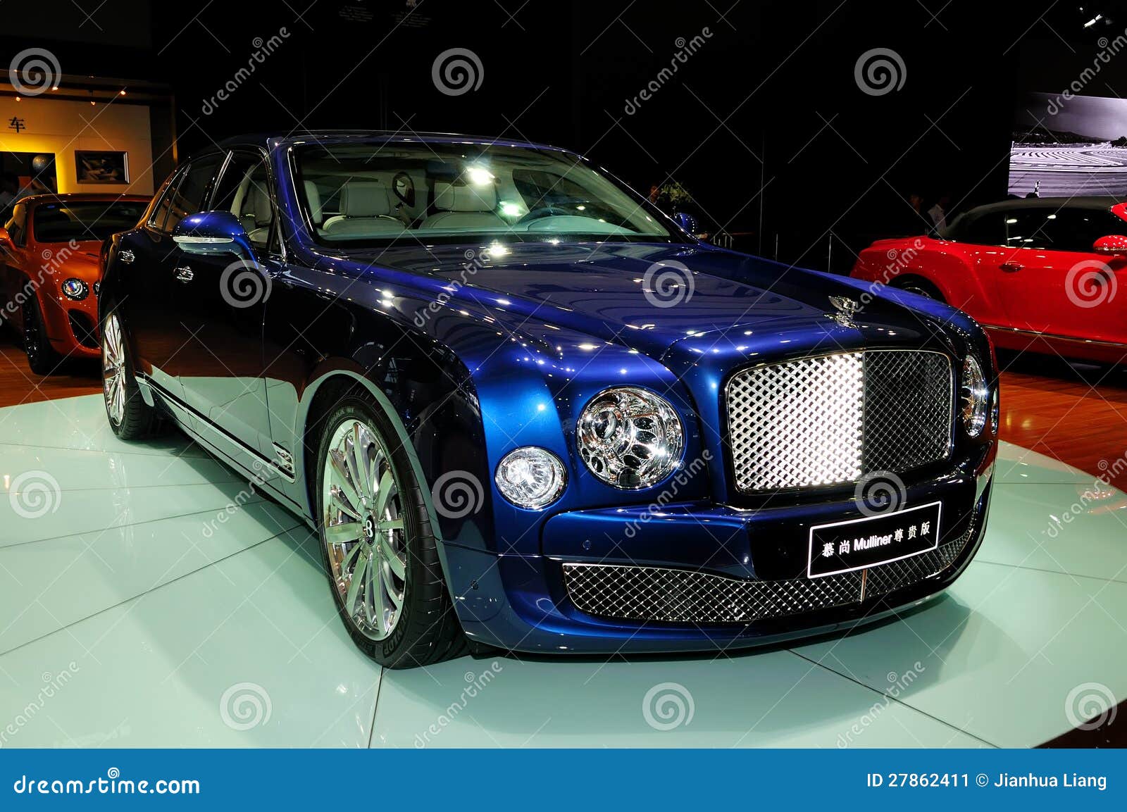 Bentley Mulsanne editorial photo. Image of blue, maserati - 27862411