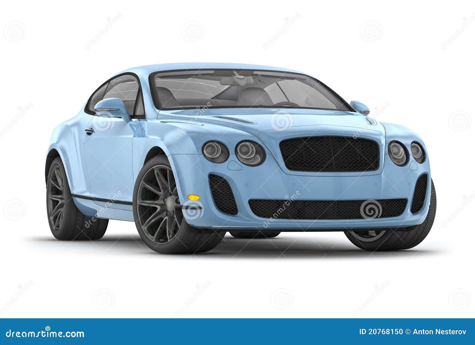 Bentley Ss Continentali (2010) Illustrazione di Stock - Illustrazione ...