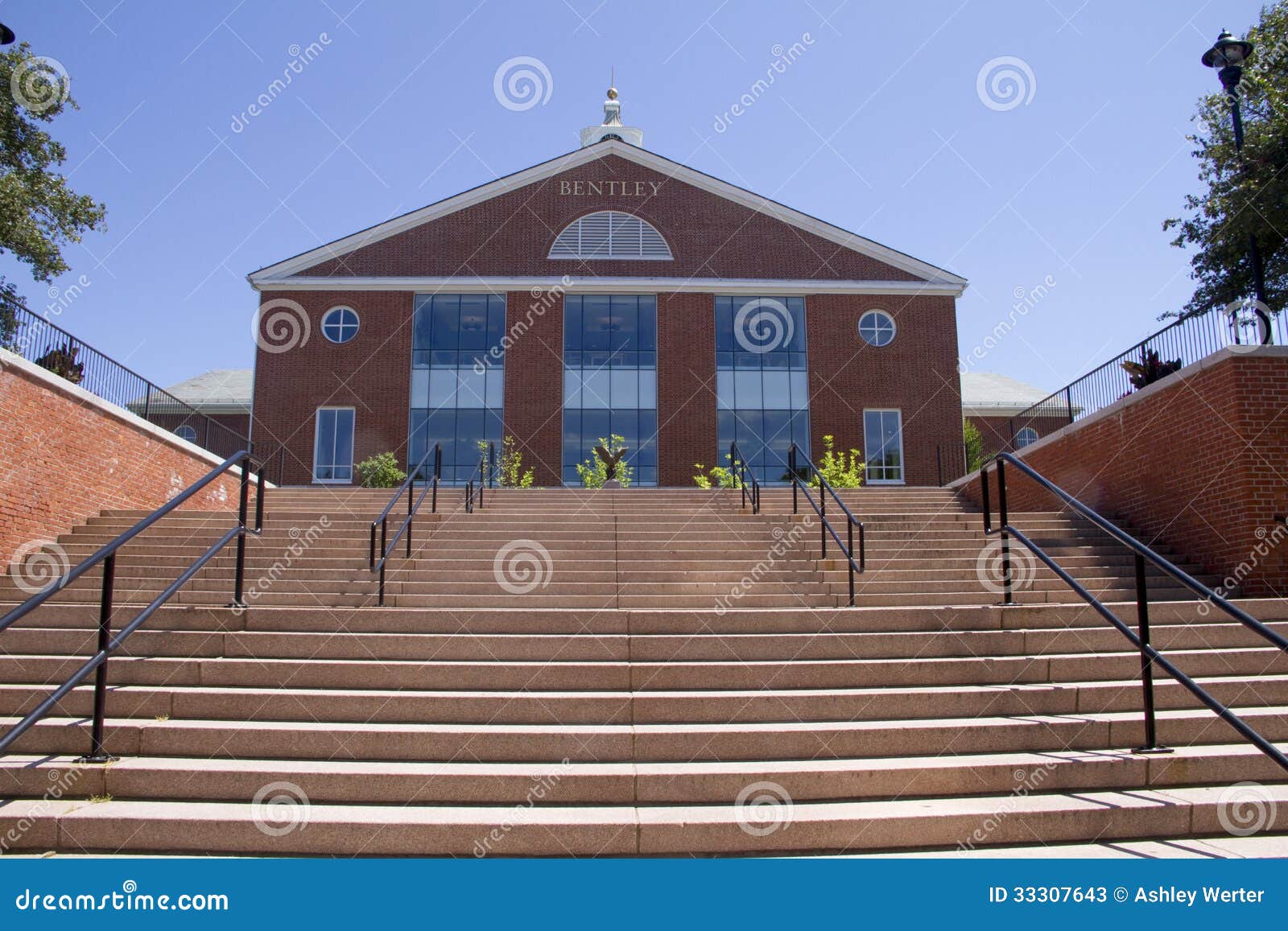 Bently University Library And Stairs Royalty-Free Stock Image ...