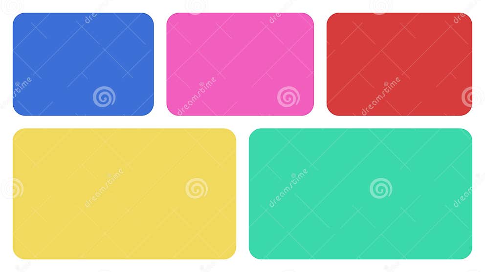 Trending Bento Box or Bento Grid UI UX Template. Horizontal Landscape ...