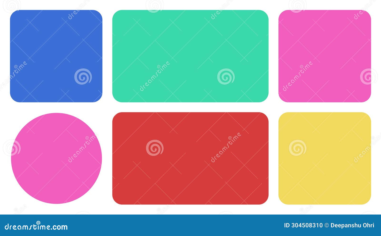 Trending Bento Box or Bento Grid UI UX Template. Horizontal Landscape ...