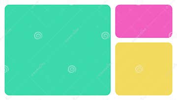 Trending Bento Box or Bento Grid UI UX Template Stock Illustration ...