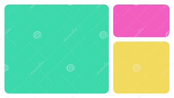 Trending Bento Box or Bento Grid UI UX Template Stock Illustration ...