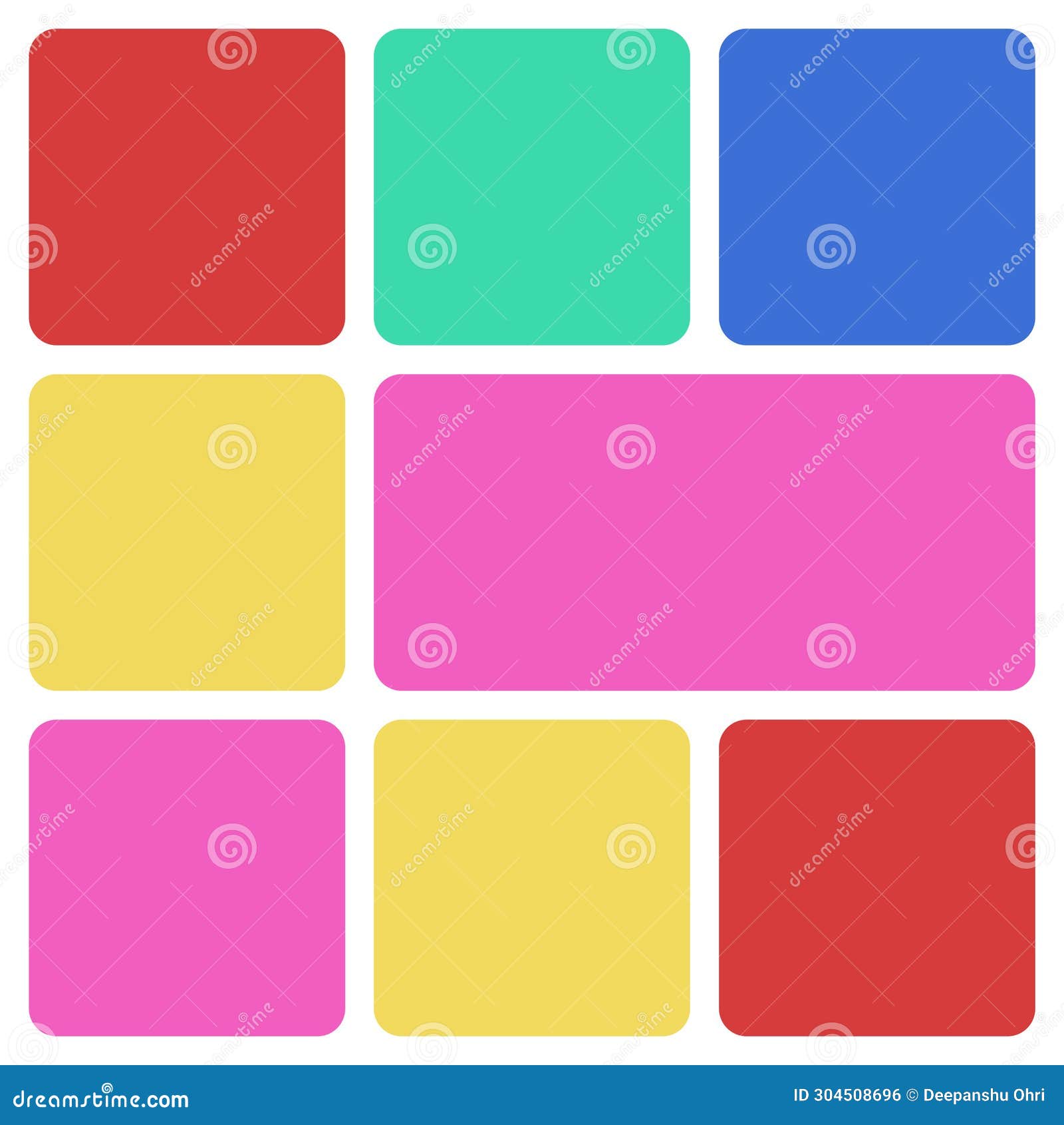 Trending Bento Box or Bento Grid UI UX Template Stock Illustration ...